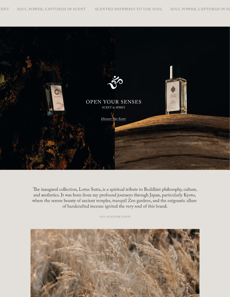 Om Aromatics – Bespoke Studio
